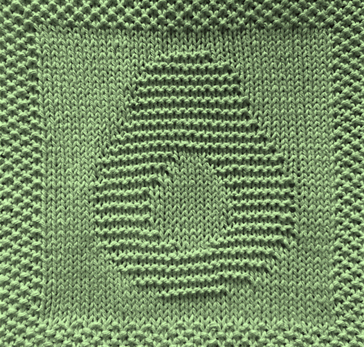 Free Avocado Dishcloth or Afghan Square Knitting Pattern - Daisy and Storm
